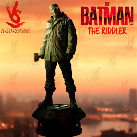 🎬 The Riddler From The Batman 2022・ 3d File For 3d Printing・cults