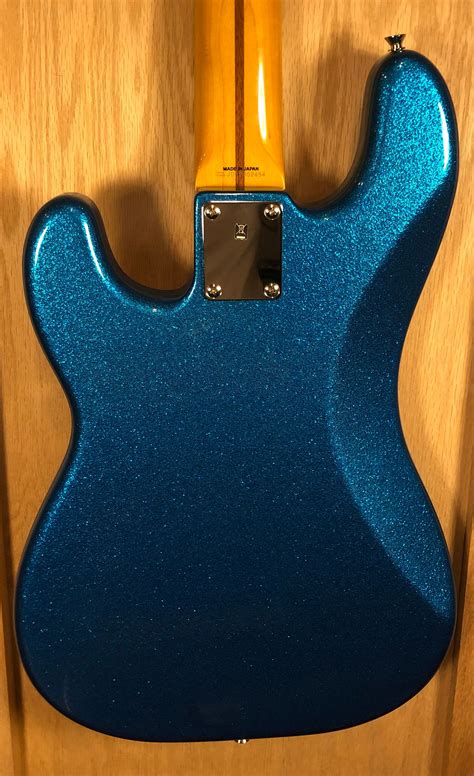 2012 Fender Steve Harris Precision Bass Royal Blue Metallic Guitars