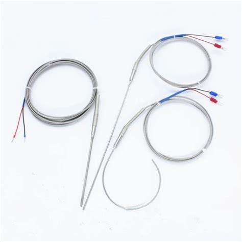 Rtd Pt100 Temperature Sensor Auto Parts K Type T Thermocouple For Surface Temperature