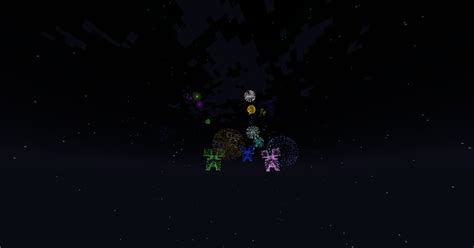 randomized fireworks minecraft data pack