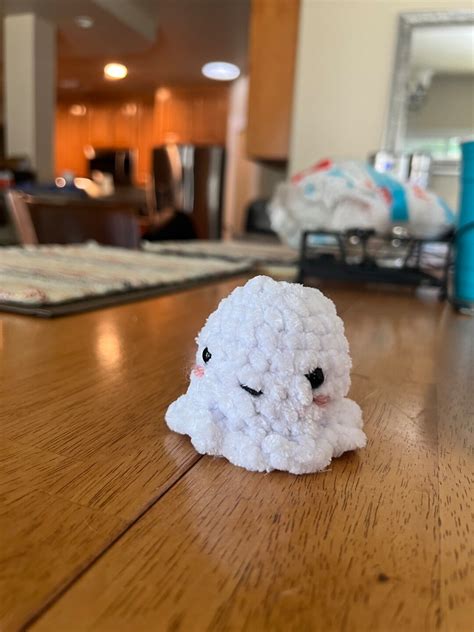 Mini Halloween Ghost Plush Etsy