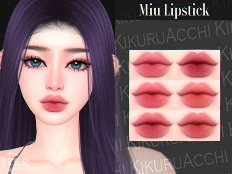 The Sims Resource Miu Lipstick