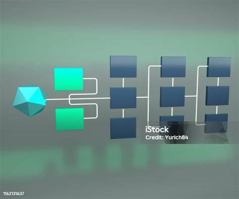 비즈니스 네트워크 토폴로지 3d 렌더링 네트워크 계층 구조의 개념 위계에 대한 스톡 사진 및 기타 이미지 위계 3차원 형태 개념 Istock