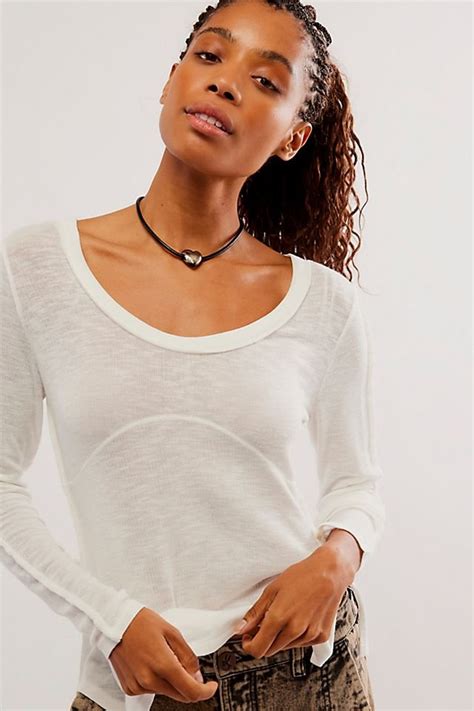 Free People Intimately Cabin Fever Layering Top In Ivory Endource