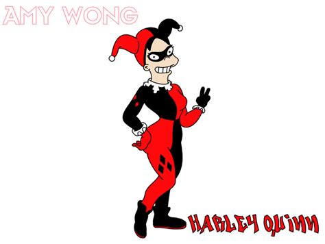 Amy Wong As Harley Quinn By Spider Matt On Deviantart