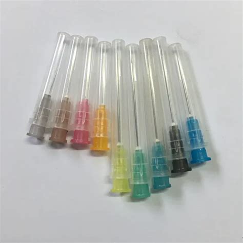 16g 30g Stainless Steel 30 Gauge Needle Color Coded Medical Disposable
