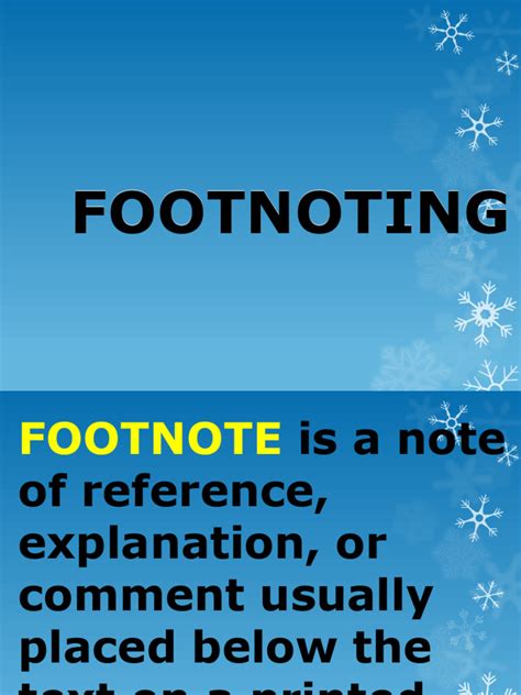 10 Footnoting Pdf Note Typography Genealogy