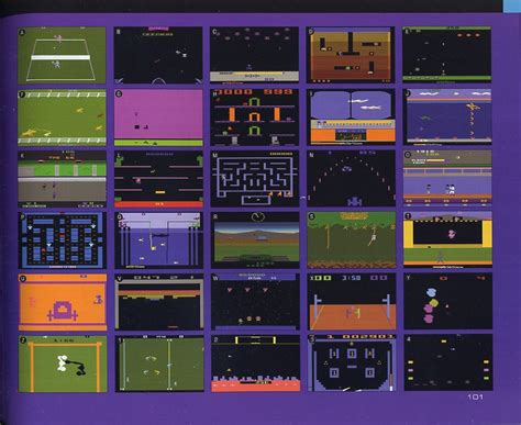 Early Atari Vcs Game Screens From High Score Match The Games With The