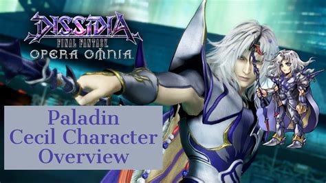 Dffoo Paladin Cecil Character Overview Youtube