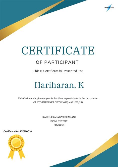 Iot Innovation Certifiedprofessional Continuouslearning Hariharan Kannan