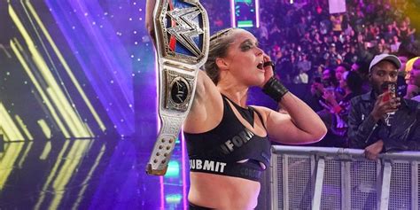 Ronda Rousey Wants Wwe To Drop The Word Womens From Its Title Names