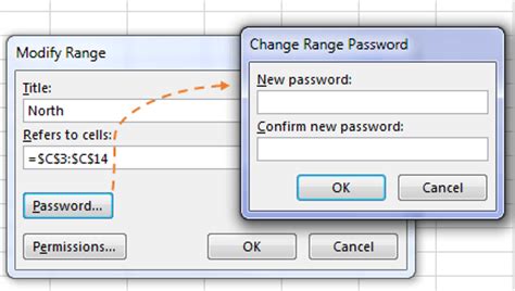 Excel Protect Ranges With Different Passwords My Online Training Hub