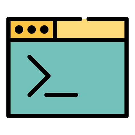 Code Generic Color Lineal Color Icon