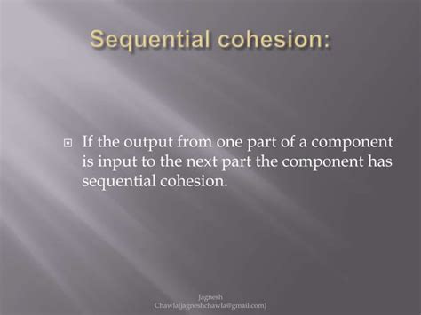 Cohesion And Coupling FROM SGVU Student PPT
