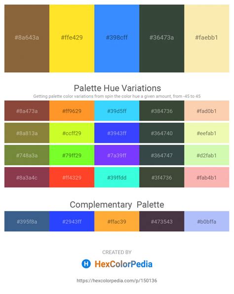 Gold Hex Color Conversion Color Schemes Color Shades Pantone