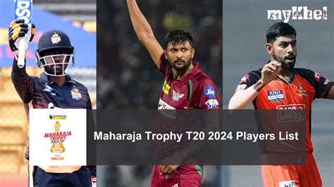 Maharaja Trophy T20 Auction Sold Players List Most Expensive Buys