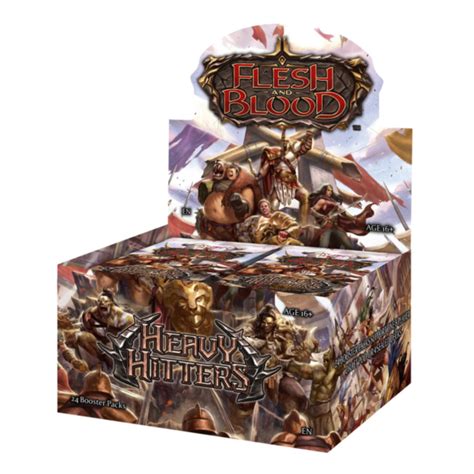 Flesh And Blood Tcg Heavy Hitters Booster Box The Monkey Planet