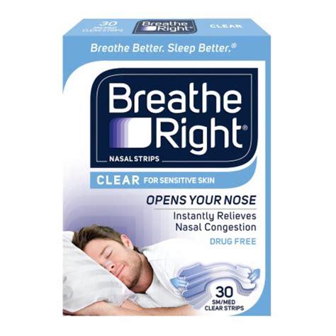 Original Nasal Strips Clear Nasal Strips Small Medium For Sensitive Skin Pack Of Packs