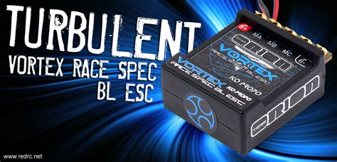 Red RC Turbulent Team Orion Vortex Race Spec ESC