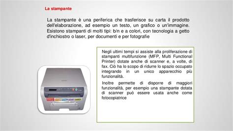 Periferiche Di Input E Di Output