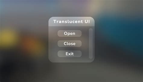 Github Lukakldiashviliunified Universal Blur Urp Ui Blur Translucent Effect For Unity