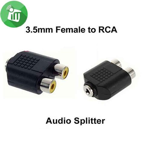 Jack Adapter Mm Female To Rca Female