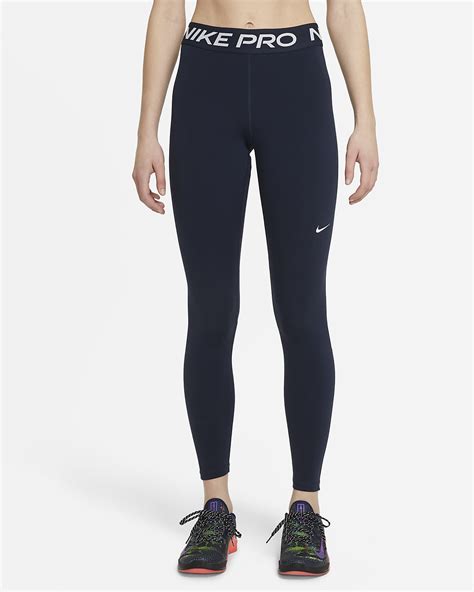 Nike Pro Leggings Mit Mittelhohem Bund Und Mesh Einsatz Für Damen Nike De