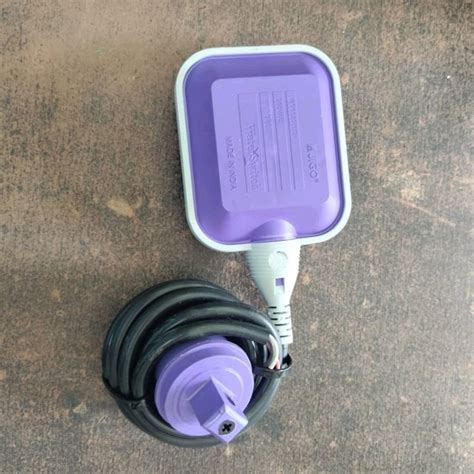 Side Mount Media Type Dry Material PVC Float Switch Vertical Mount