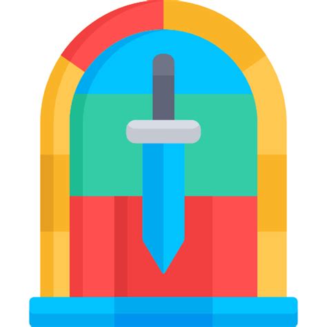 Stained Glass Window Special Flat Icon