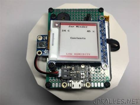 Humidity And Temperature Monitor With E Ink Display Jpralves Net