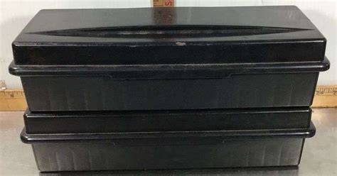 2 Cases With Cassette Tapes Sherwood Auctions