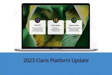 2023 Claris News Update Portage Bay Solutions