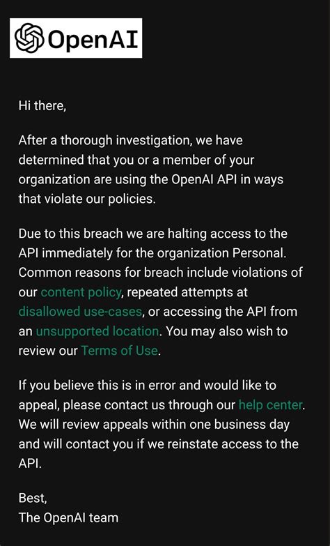 Chatgpt Banned My Account Rchatgpt