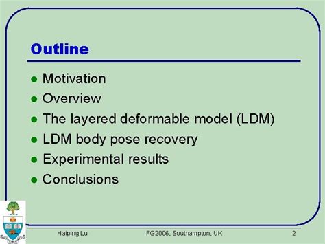 A Layered Deformable Model For Gait Analysis Haiping