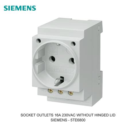 Socket Outlets 16a 230vac Without Hinged Lid