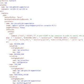 Hpc Connector Job Definition Download Scientific Diagram
