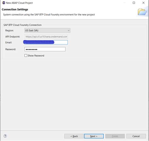SAP ABAP Cloud Project Unable To Connect With Ser SAP Community