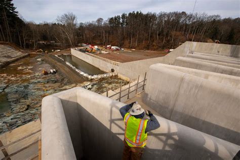 Foresight For The Future Lake Williams Dam Built To Handle A Flood Of