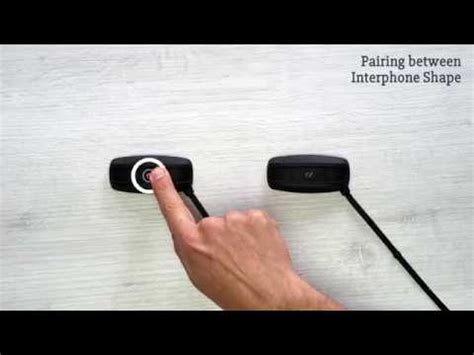 1 Interphone Shape How To Pair Two Intercom YouTube