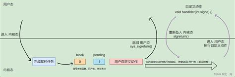 Linux进程信号【信号处理】linux 信号处理时机 Csdn博客