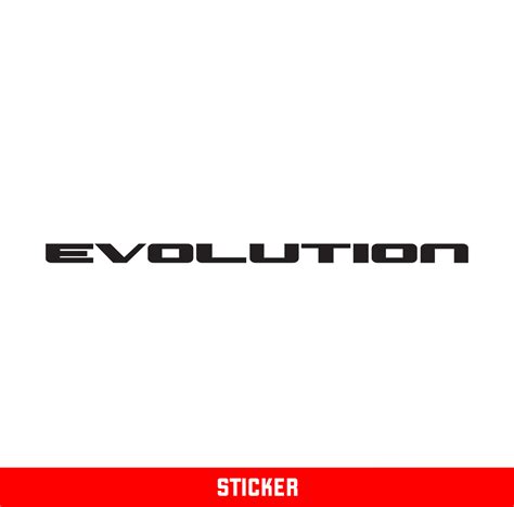 Evolution Sticker Dopegraphics