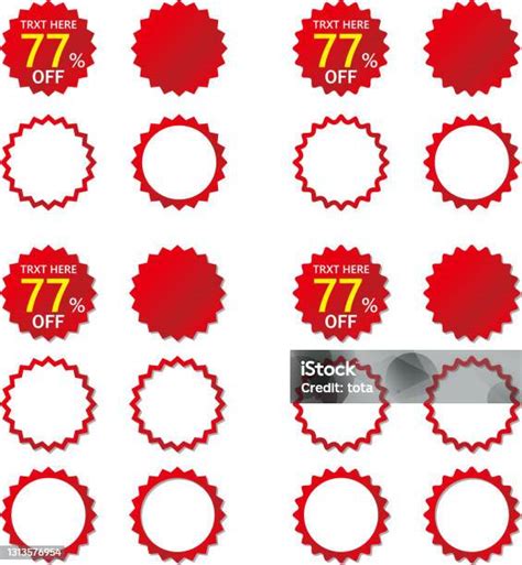 레드 기어 세일 아이콘 세트 가격에 대한 스톡 벡터 아트 및 기타 이미지 가격 가격표 공란 Istock