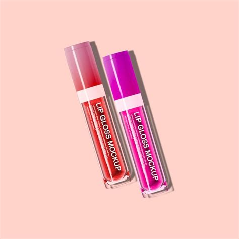 Photorealistic Lip Gloss Mockup Psd High Quality Free Psd Templates