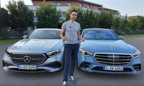 Comparison Test Mercedes E Class Vs The Mercedes S Class