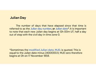 JULIAN DATE TO CALENDAR DATE CONVERSION PART 1 Pdf
