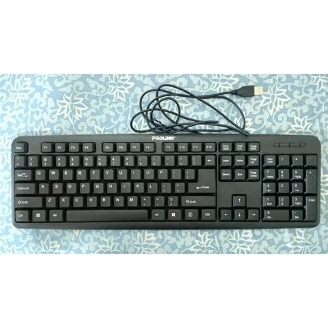 Keyboard Prolink Wired Usb Model Pkcs 1005 Computers And Tech Parts