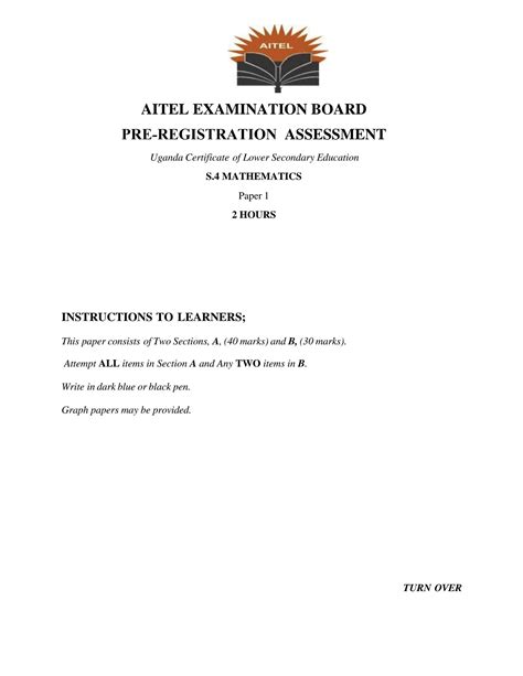 Solution S4 Math 2024 Studypool