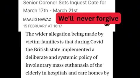 The Uk Government Midazolam Murders And Involuntary Euthanasia Programme