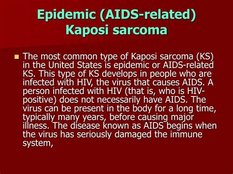 Ppt Kaposis Sarcoma Powerpoint Presentation Free Download Id5841