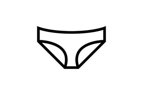 Underwear Clipart Black And White